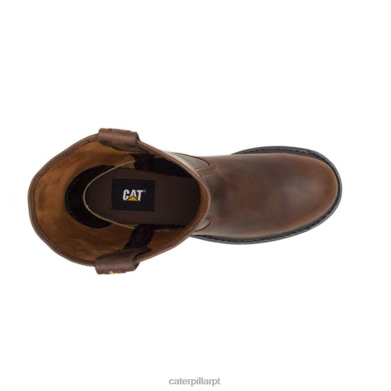 homens Caterpillar bota de revólver marrom THH2V33 | botas de trabalho ...